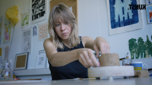 Take a look at the studio of artist Rutger Hiemstra - Kunstpunt Groningen