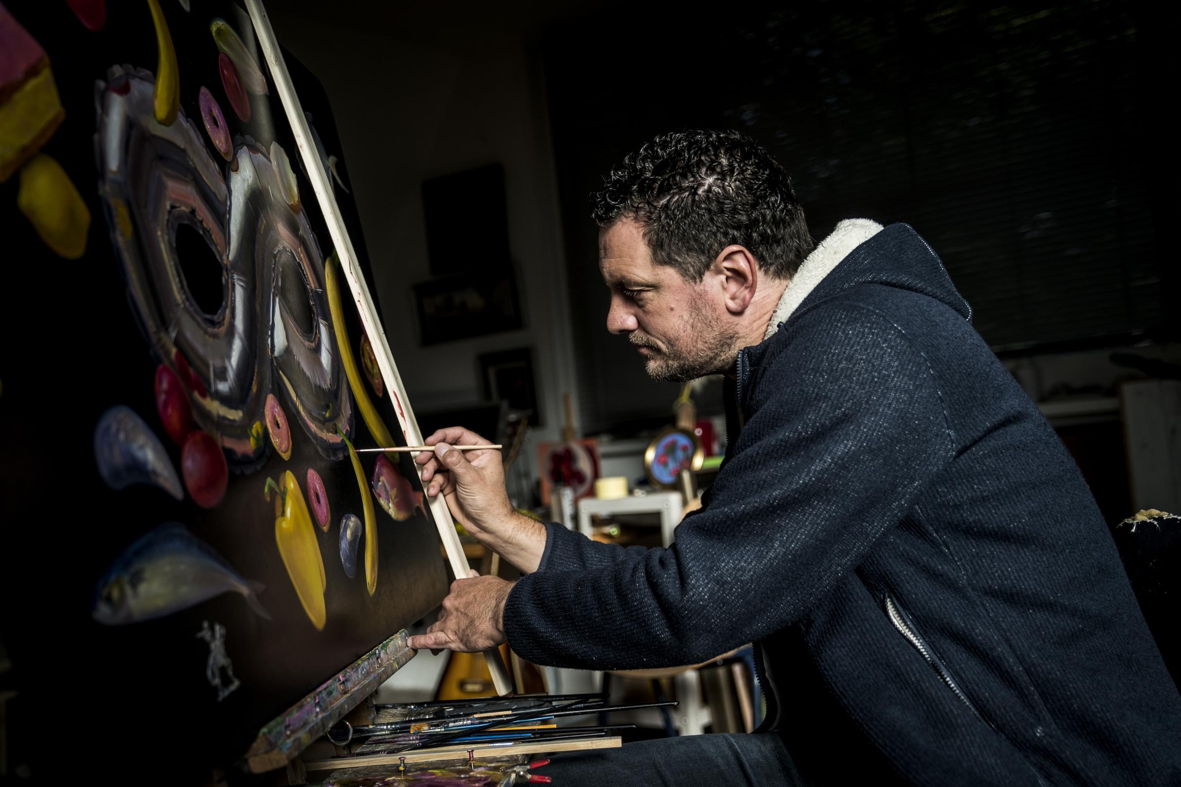 Van stillevens tot landschappen: kunstenaar Rutger Hiemstra schildert de mooie dingen in het ...